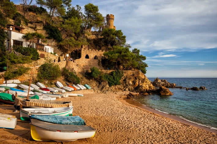 The most beautiful beaches and coves of the Costa Brava, Spain